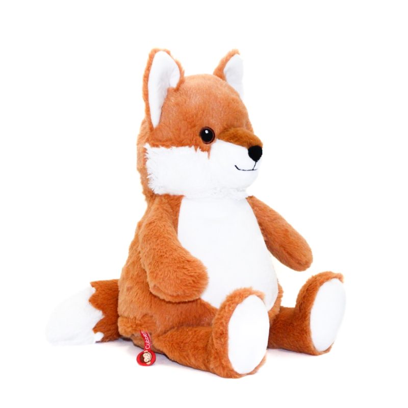 Fox Teddy Bear | Personalised Animal Soft Sensory Toy