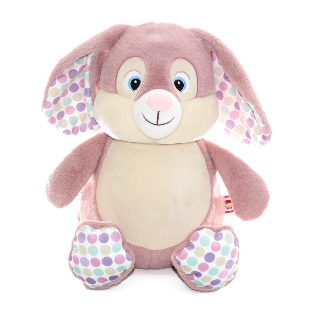 Grey Bunny Teddy | Cubbies Personalised Soft Toy Teddy