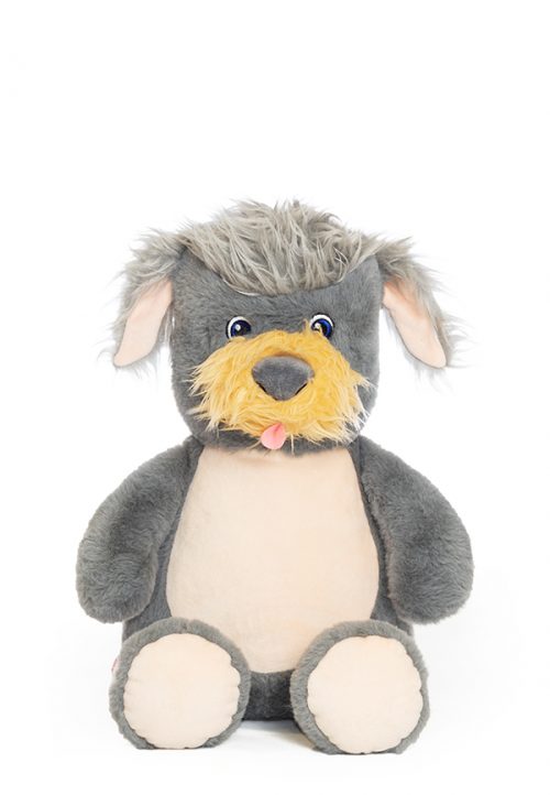 Personalised Terrier Dog Teddy | Personalised Teddy Bears | Cubbies